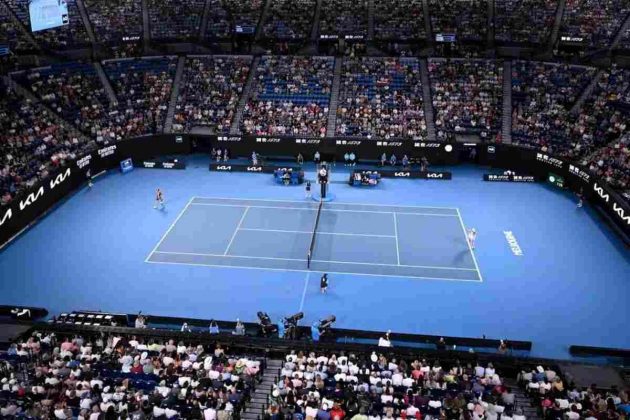 Australian Open, quando scappa scappa: il VIDEO dell'incidente è virale